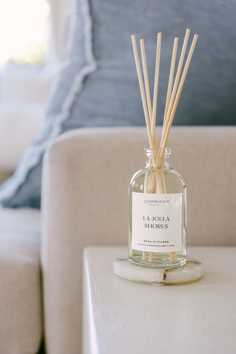 La Jolla Shores San Diego Reed Diffuser | Corridor Candle Co.