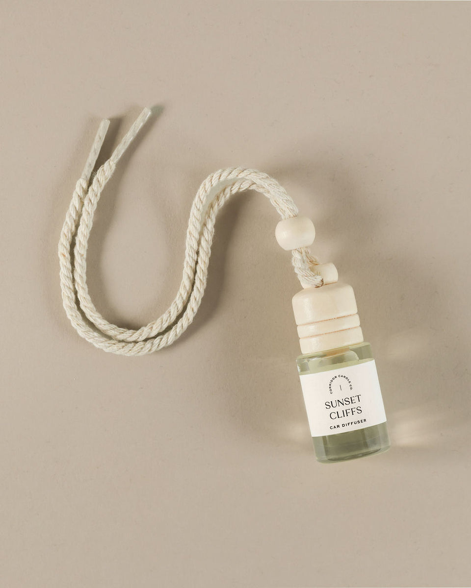 Sunset Cliffs Car Diffuser – Corridor Candle Co.